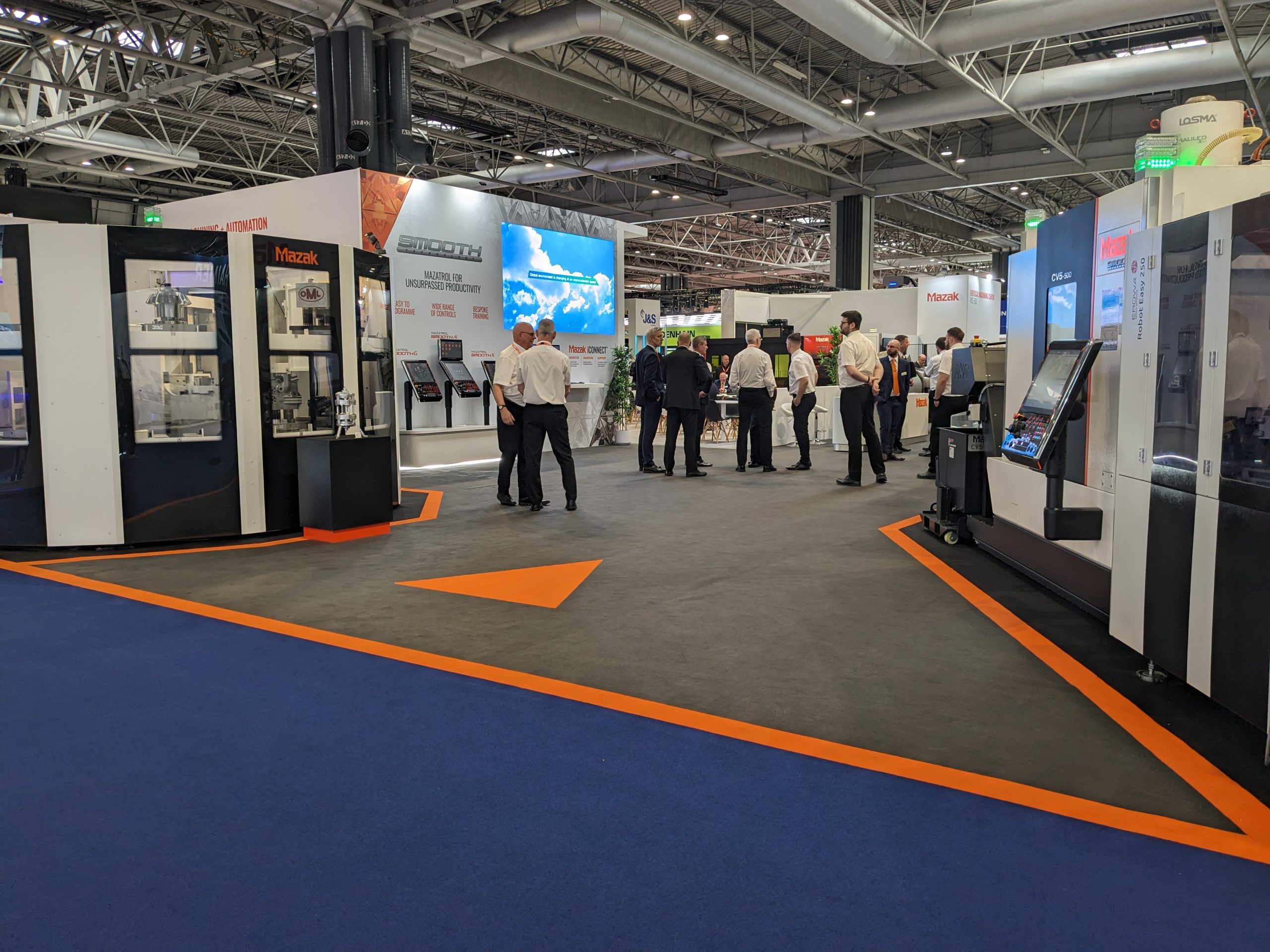 Mazak - Exhibition Stand - V-EX Events