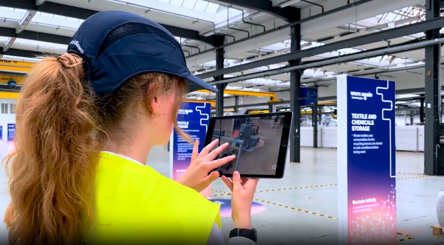 Worn Again Technology - Augmented Reality Factory Launch - V-EX Events