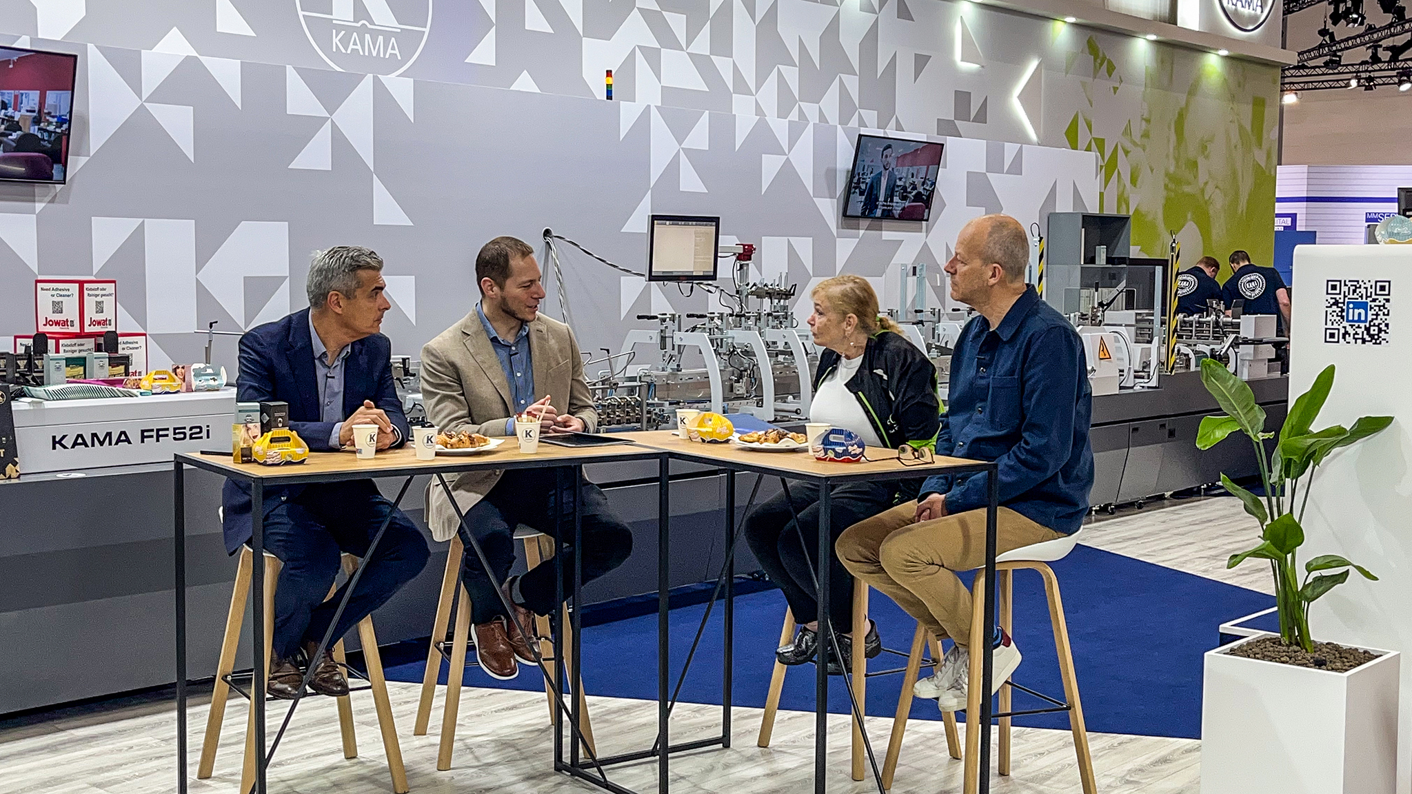 KAMA Gmbh - DRUPA Exhibition Stand - V-EX Events